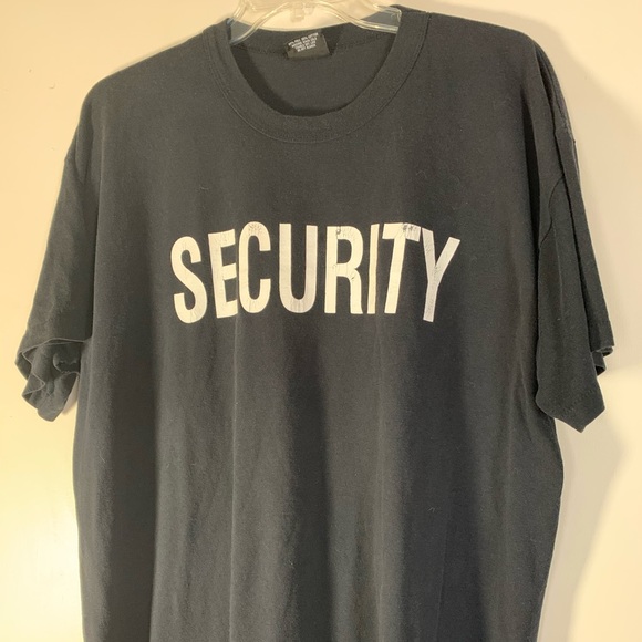 Shirts | Vintage Security Tee Shirt | Poshmark